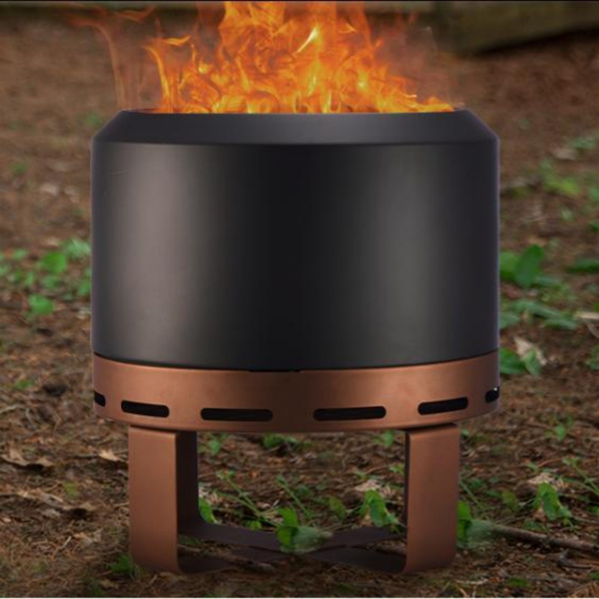 Latitude Run® Outdoor Smokeless Fire Pit Stove - Wayfair Canada