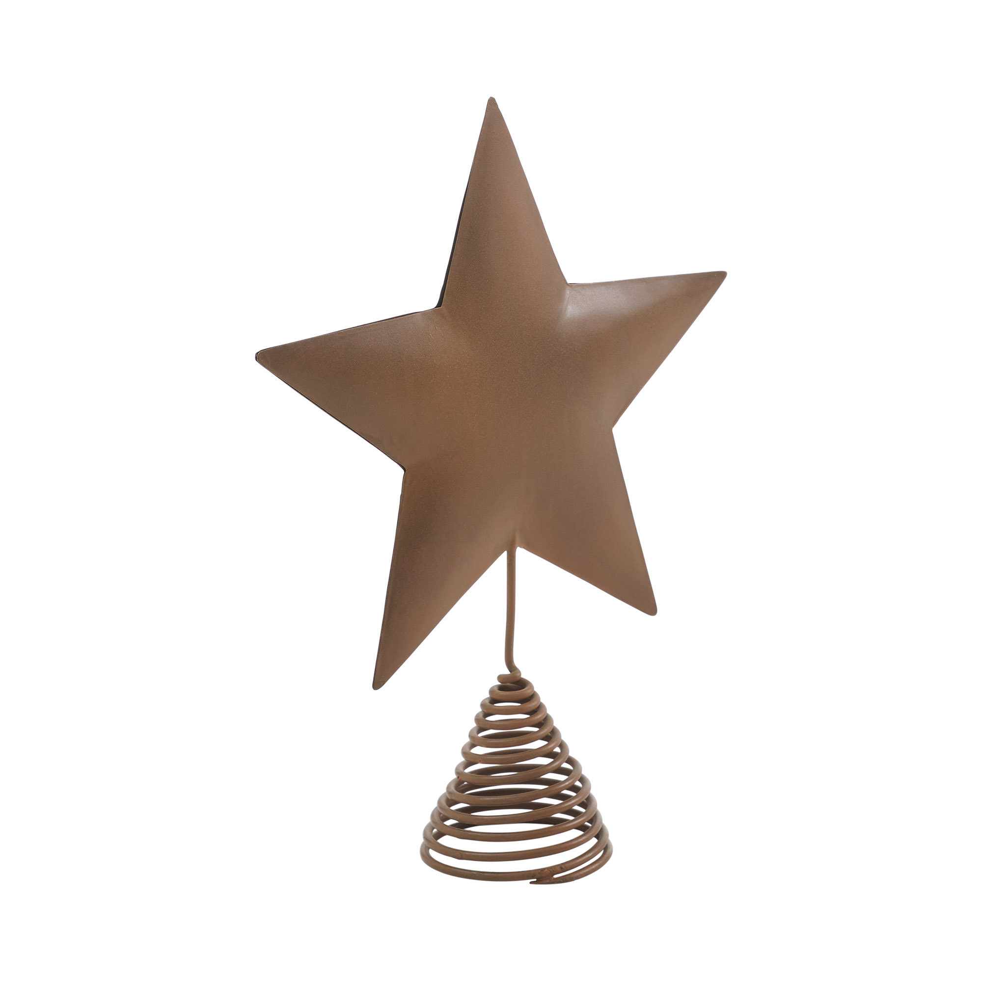 Ophelia & Co. Rust Star Metal Tree Topper 10.6 inch | Wayfair