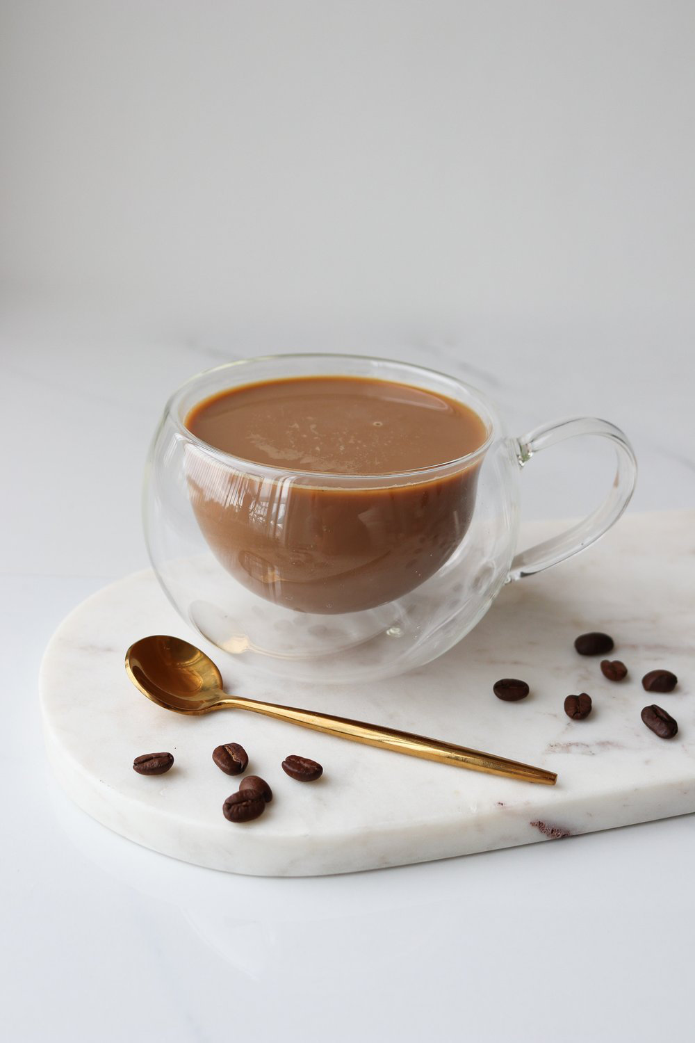 Ebern Designs Round Double Wall Glass Cup - 6 Oz | Wayfair