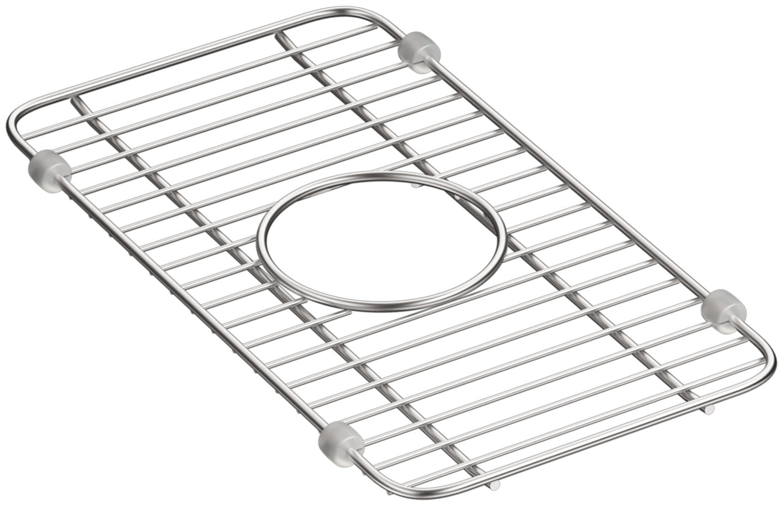 Kohler Iron Tones Smart Divide Stainless Steel Small Sink Rack ...
