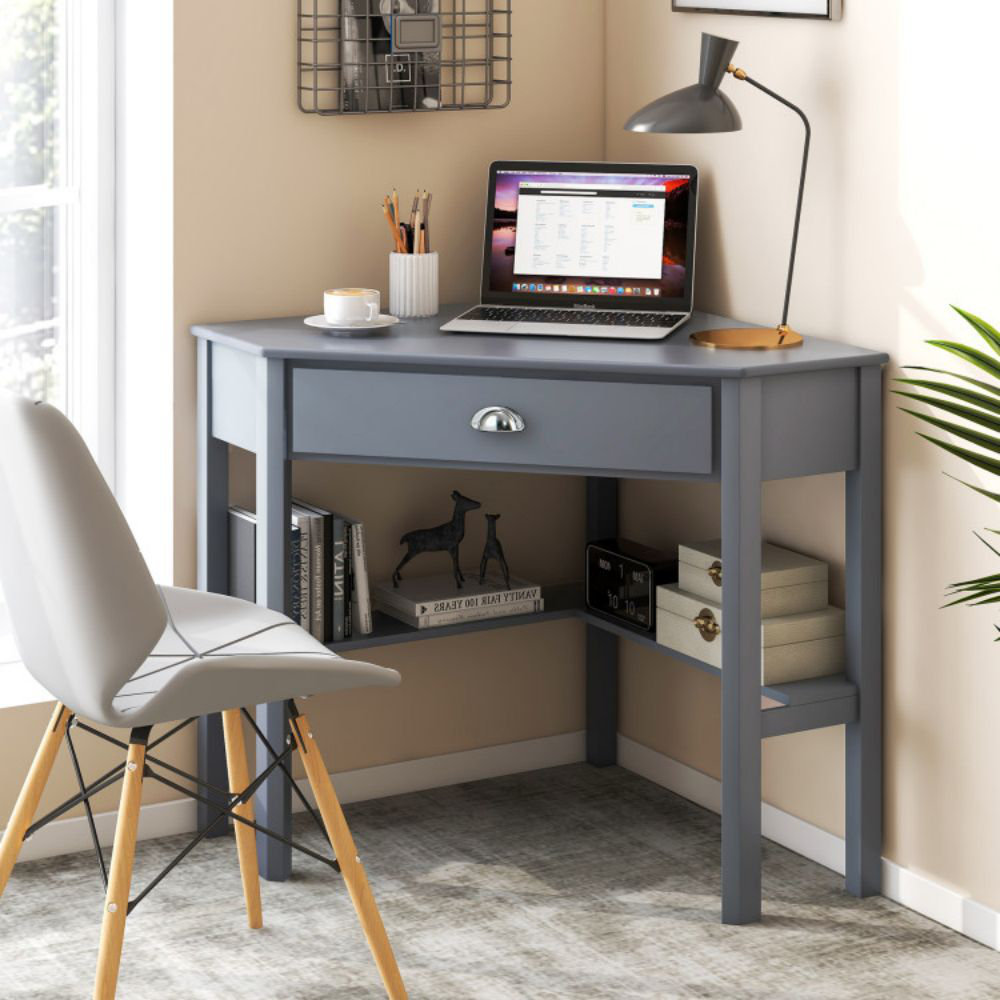 Winston Porter Corner Wooden Piece Laptop Computer Desk - Wayfair Canada