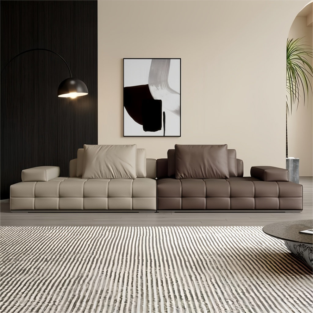 Lifton Italian Style Modern Simple Sofa 108.27'' Sofa | Wayfair