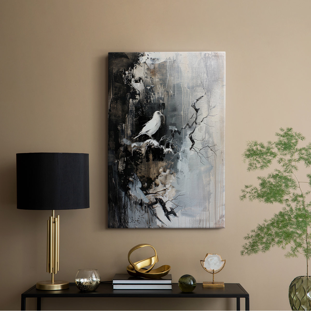 Lark Manor™ ANIMALS Series LI -Premium Gallery Wrapped Canvas -Ready to ...