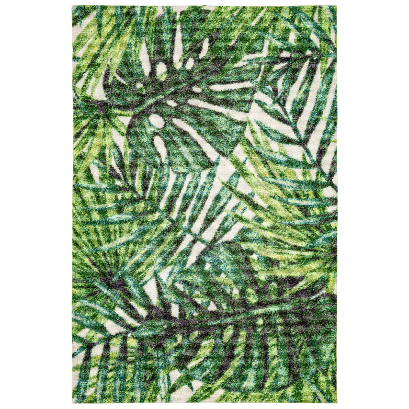 DECOMALL Sunshine Tropical Plants Outdoor Rugs Green & Reviews | Wayfair