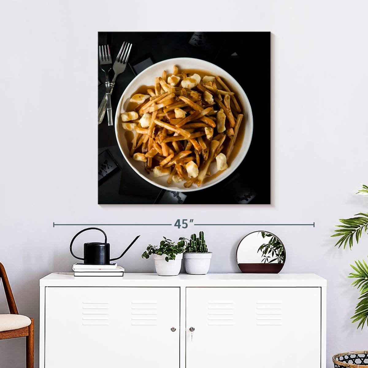 Ebern Designs Arney Poutine Plate | Wayfair