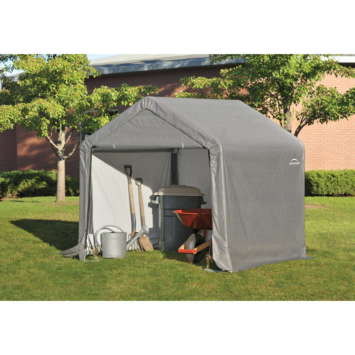 ShelterLogic 6 Ft. W x 6 Ft. D Portable Storage Shed & Reviews | Wayfair