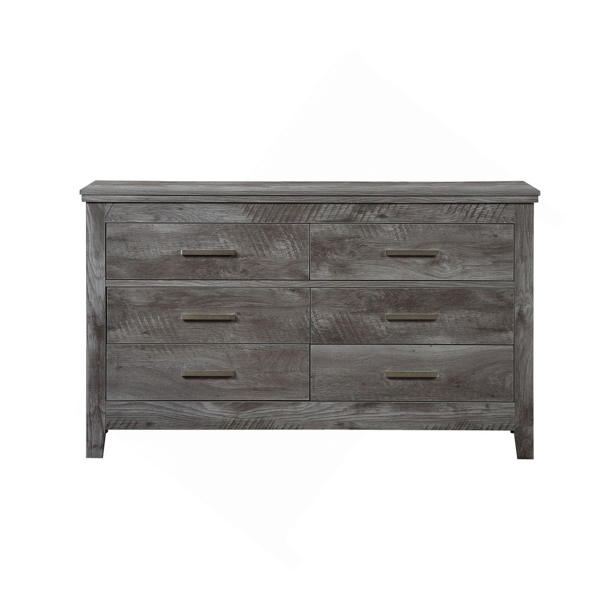 Gracie Oaks Vidalia Dresser, Rustic Gray Oak | Wayfair