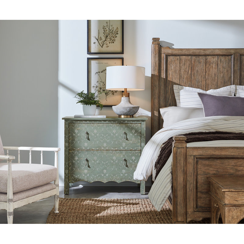 Birch Lane™ Alcy 2 - Drawer Standard Accent Chest | Wayfair