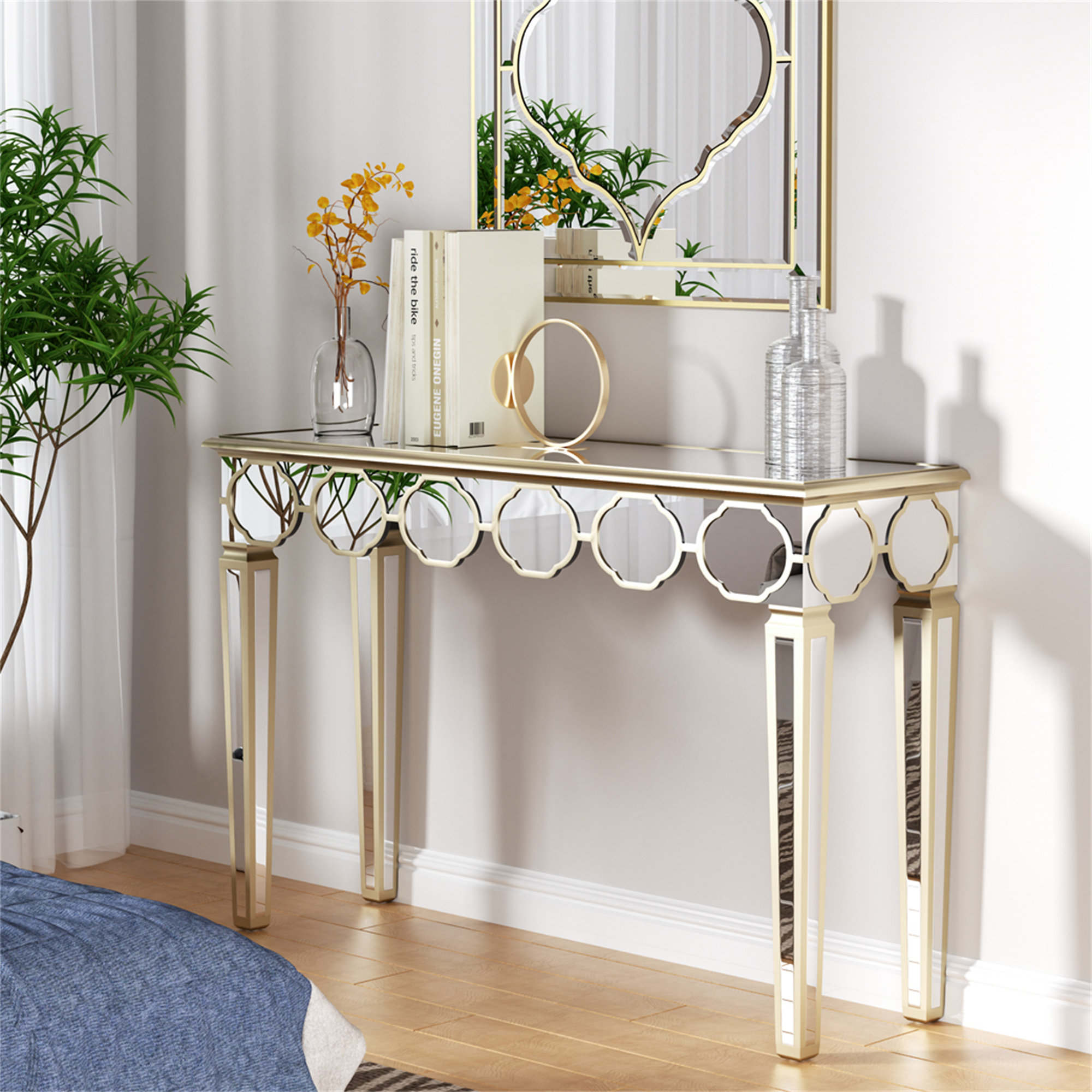 Mercer41 Dario 120cm Console Table & Reviews | Wayfair.co.uk