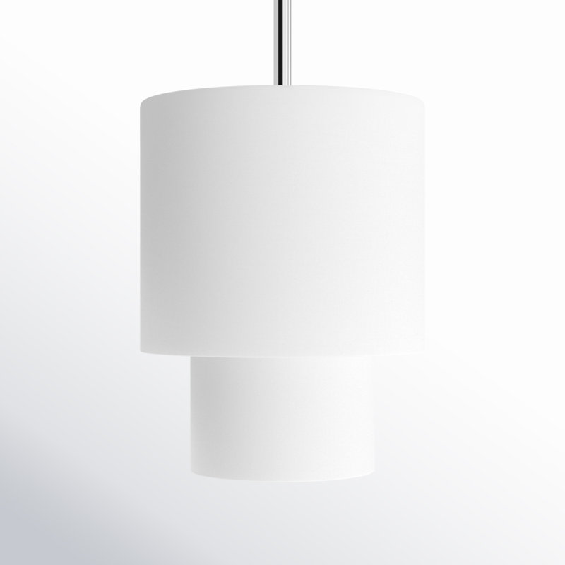 Wade Logan® Cebron 1 - Light Single Drum Pendant & Reviews | Wayfair