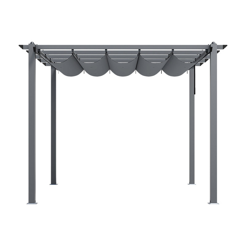 Ebern Designs Maysoon 3m x 3m Metal Pergola & Reviews | Wayfair.co.uk