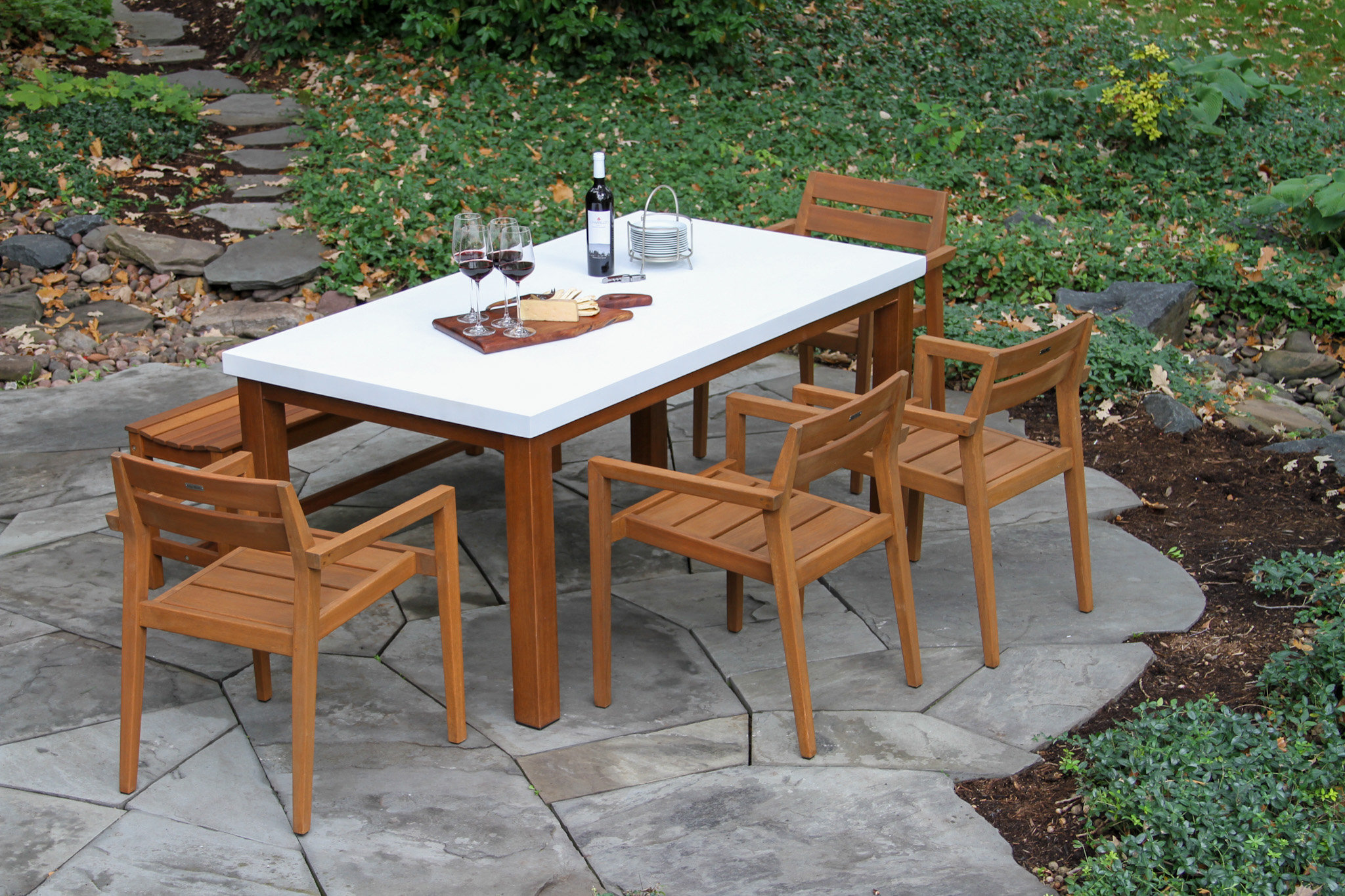 Birch Lane™ Kinsler Rectangular 7 - Person 68" Long Dining Set ...