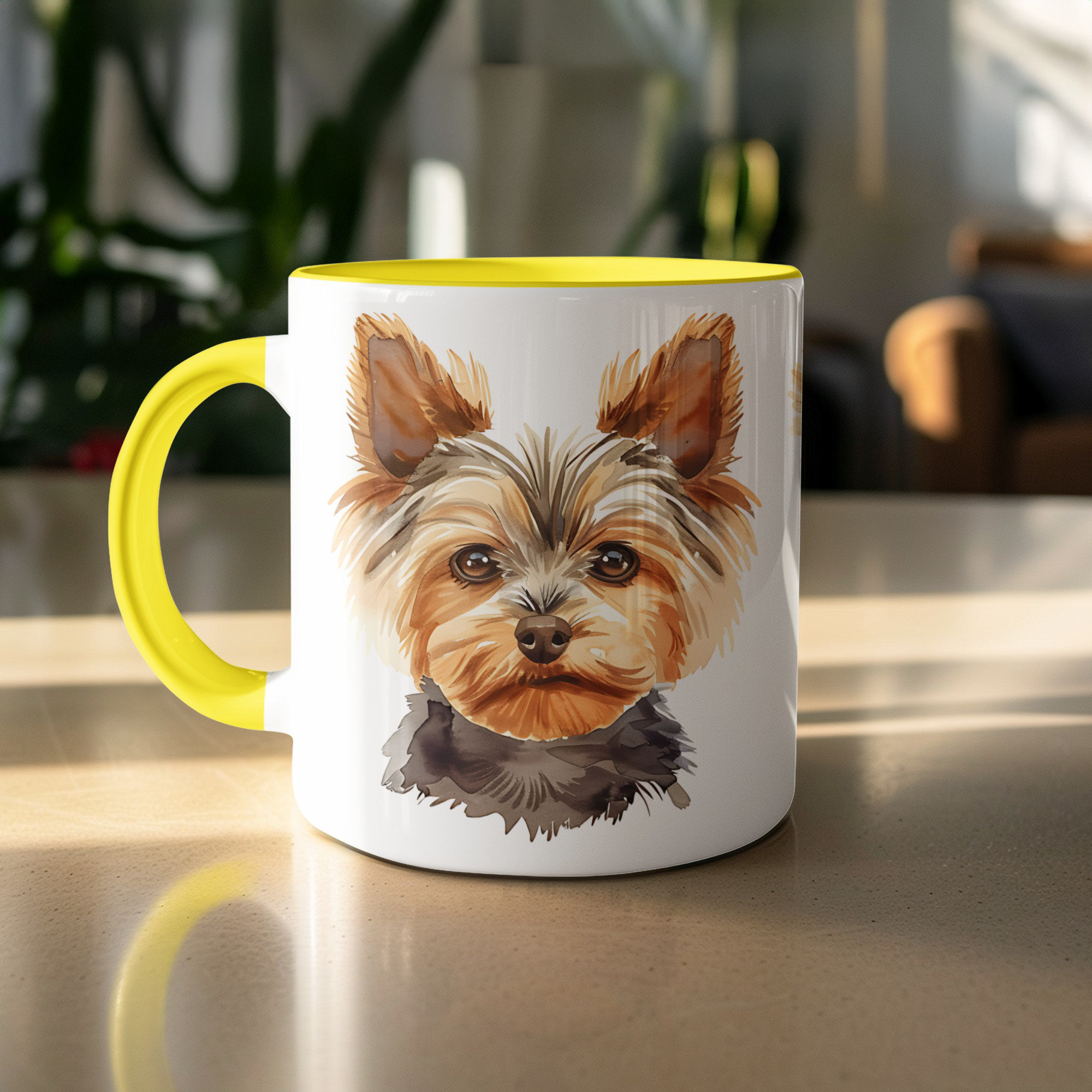 East Urban Home Set of 3 – 11oz Watercolour Cocker Spaniel Design ...