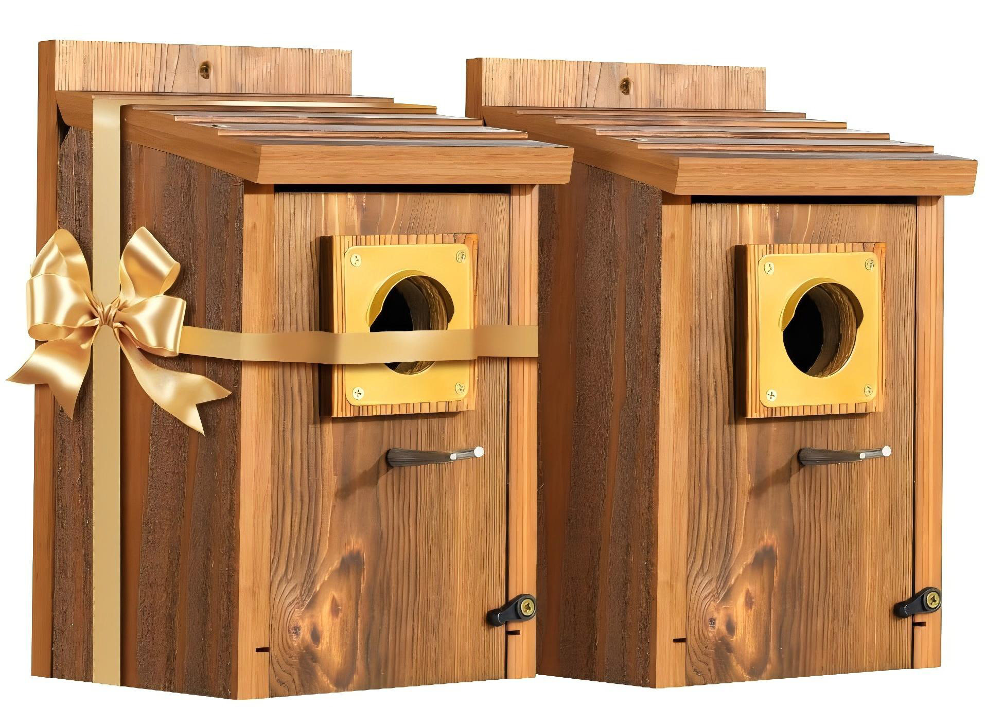 Ophelia & Co. 2Pk Premium Bluebird House For Outdoor Clearance ...