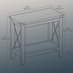 17 Stories 2-tier End Table & Reviews | Wayfair