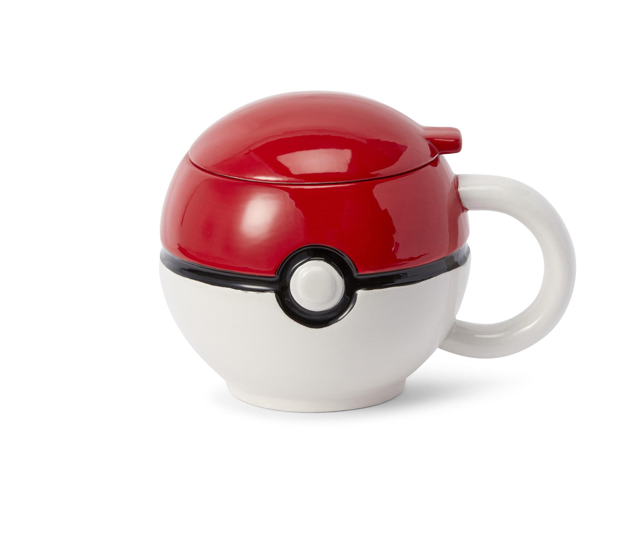 Just Funky Pokemon Pokeball Ceramic Coffee Mug With Lid | Wayfair