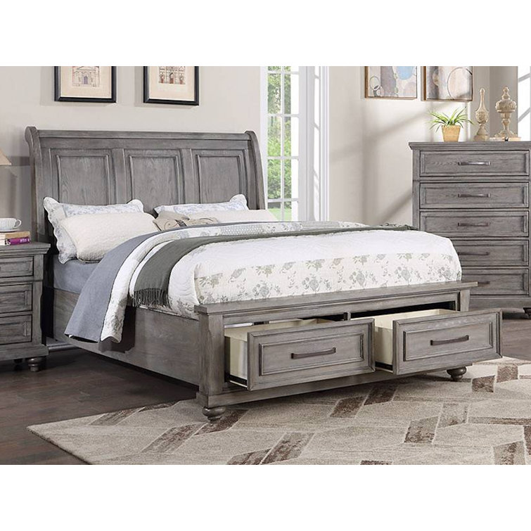 Canora Grey Sameul Sleigh Storage Bed & Reviews | Wayfair