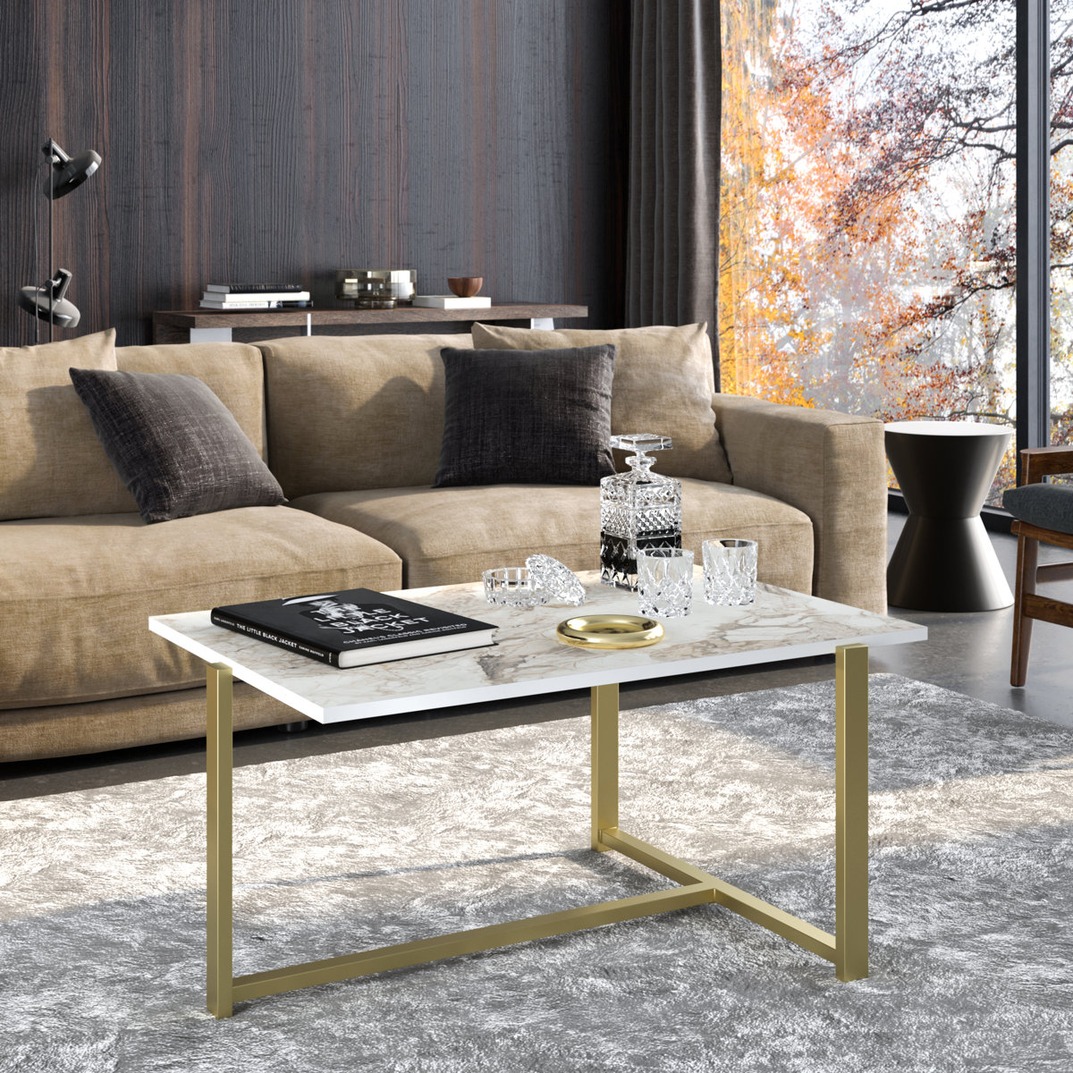 Mercer41 Ceyara 3 Legs Coffee Table & Reviews | Wayfair