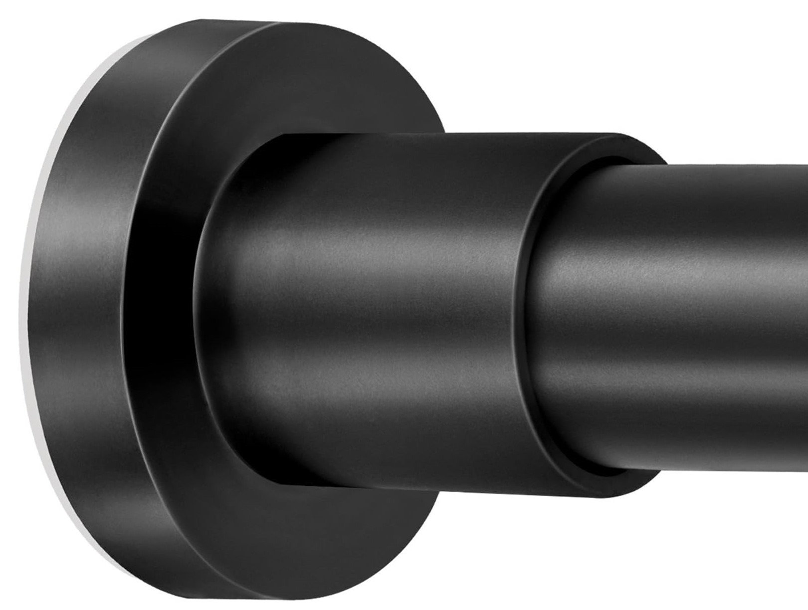 CLIBAX Shower Curtain Rod, Adjustable Shower Rod Spring Tension Non ...