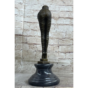 Red Barrel Studio® Signed~Chiparus~Alluring Woman in Seductive Pose ...