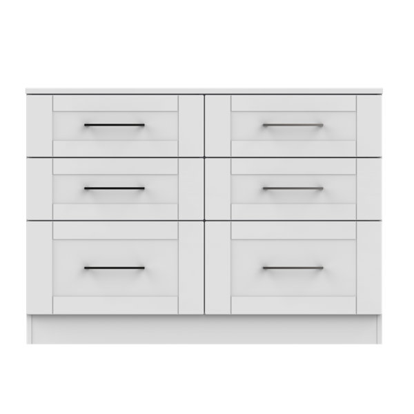 Ebern Designs Fully Assembled Lizania 6 - Drawer Chest of Drawers ...