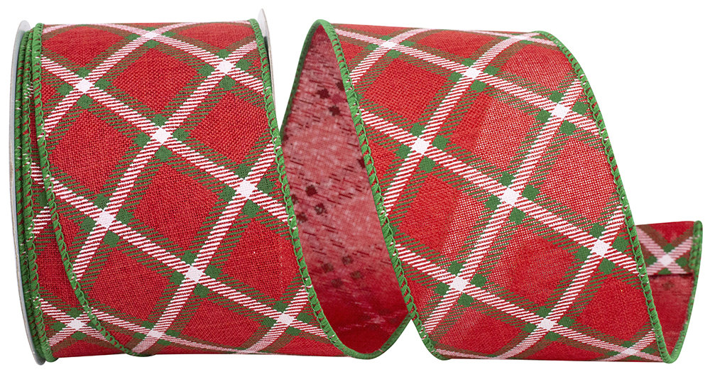 The Holiday Aisle® Box Net Nestle Wired Ribbon | Wayfair