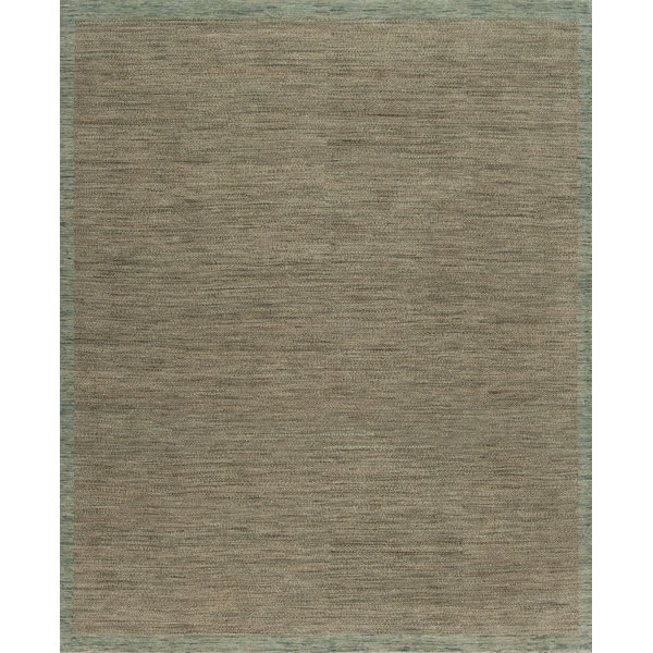 Samad Rugs Textures Hand Knotted Wool Solid Color Rug | Wayfair