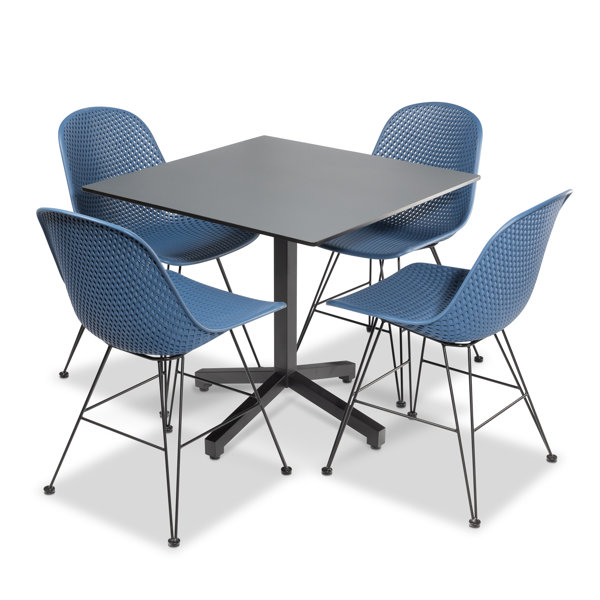 AllModern Dusti 4 - Person Square Outdoor Dining Set & Reviews ...