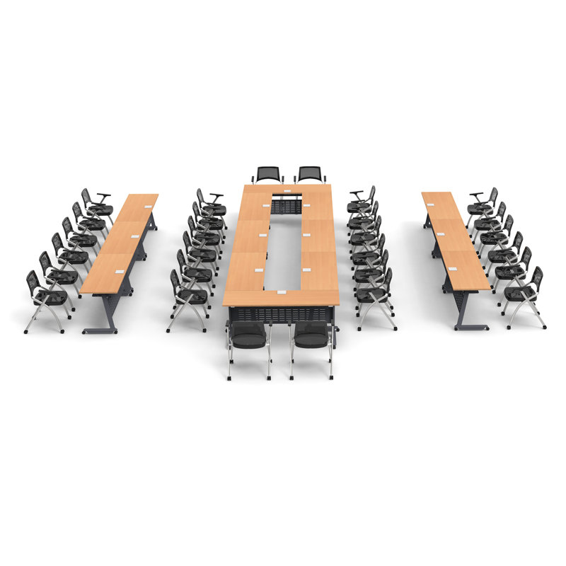 TeamWORK Tables 28 Person Training Meeting Seminar Tables Set | Wayfair
