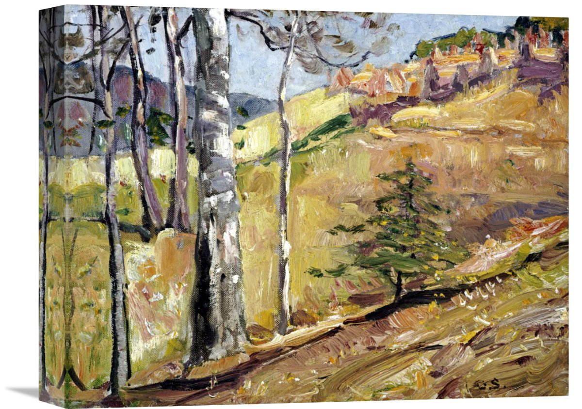 Global Gallery « spring hillside » par george gardiner symons ...
