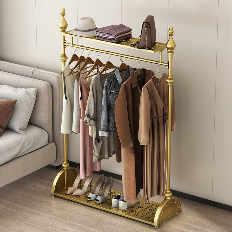 BINNBOX 59'' Metal Clothes Rack | Wayfair