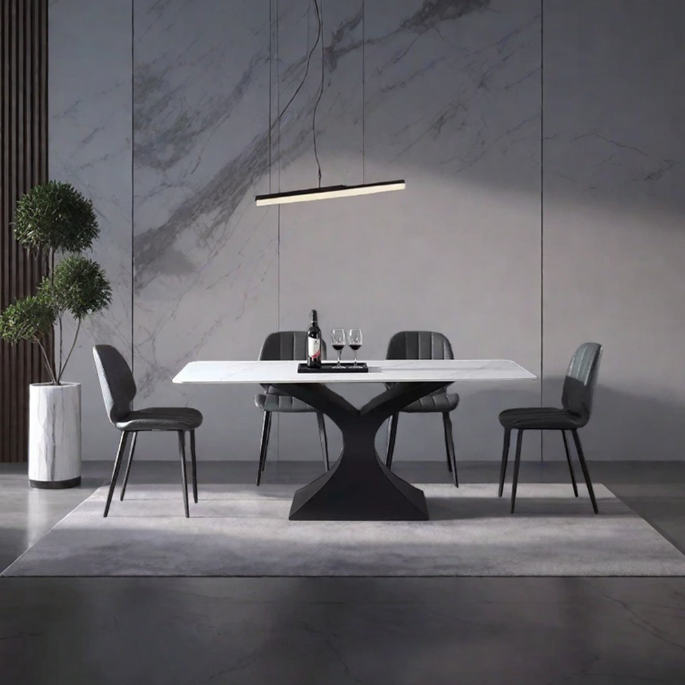 Zhang's SereneLodge Light luxury minimalist dining table set | Wayfair