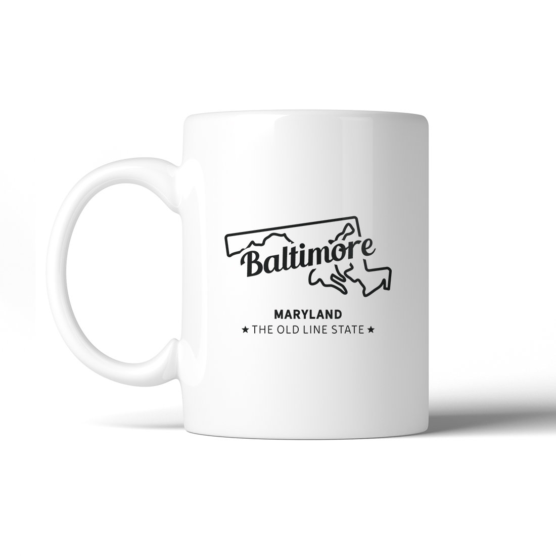Latitude Run® Map-Baltimore Coffee Mug | Wayfair