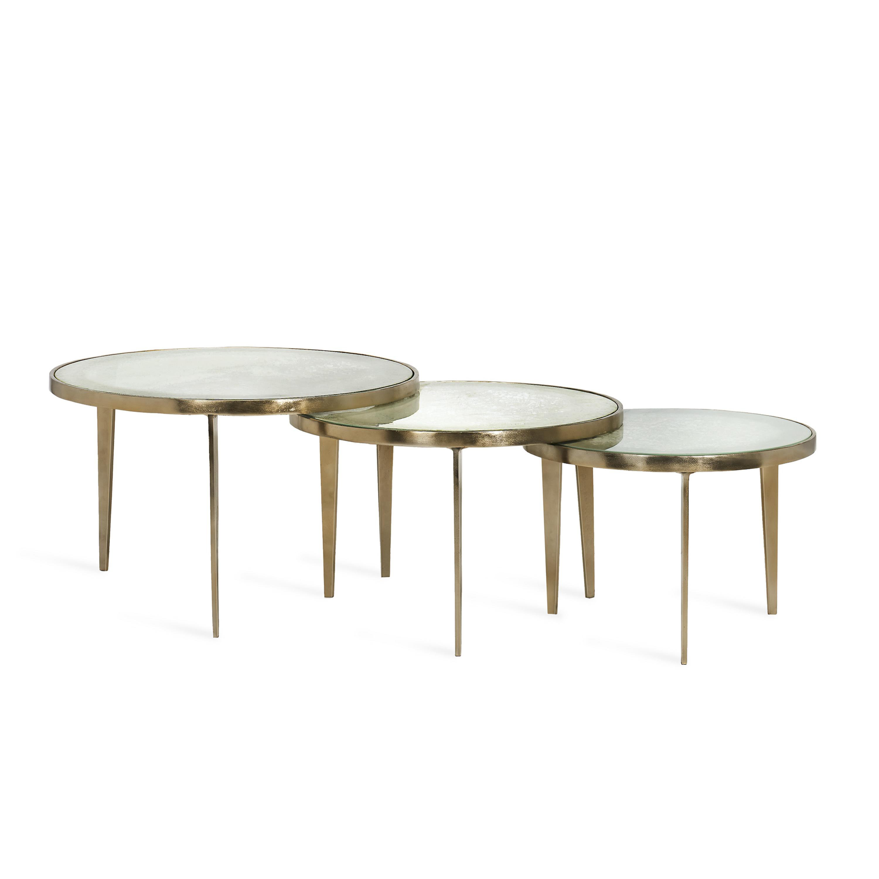 Interlude Jan 3 Piece Coffee Table Set | Wayfair