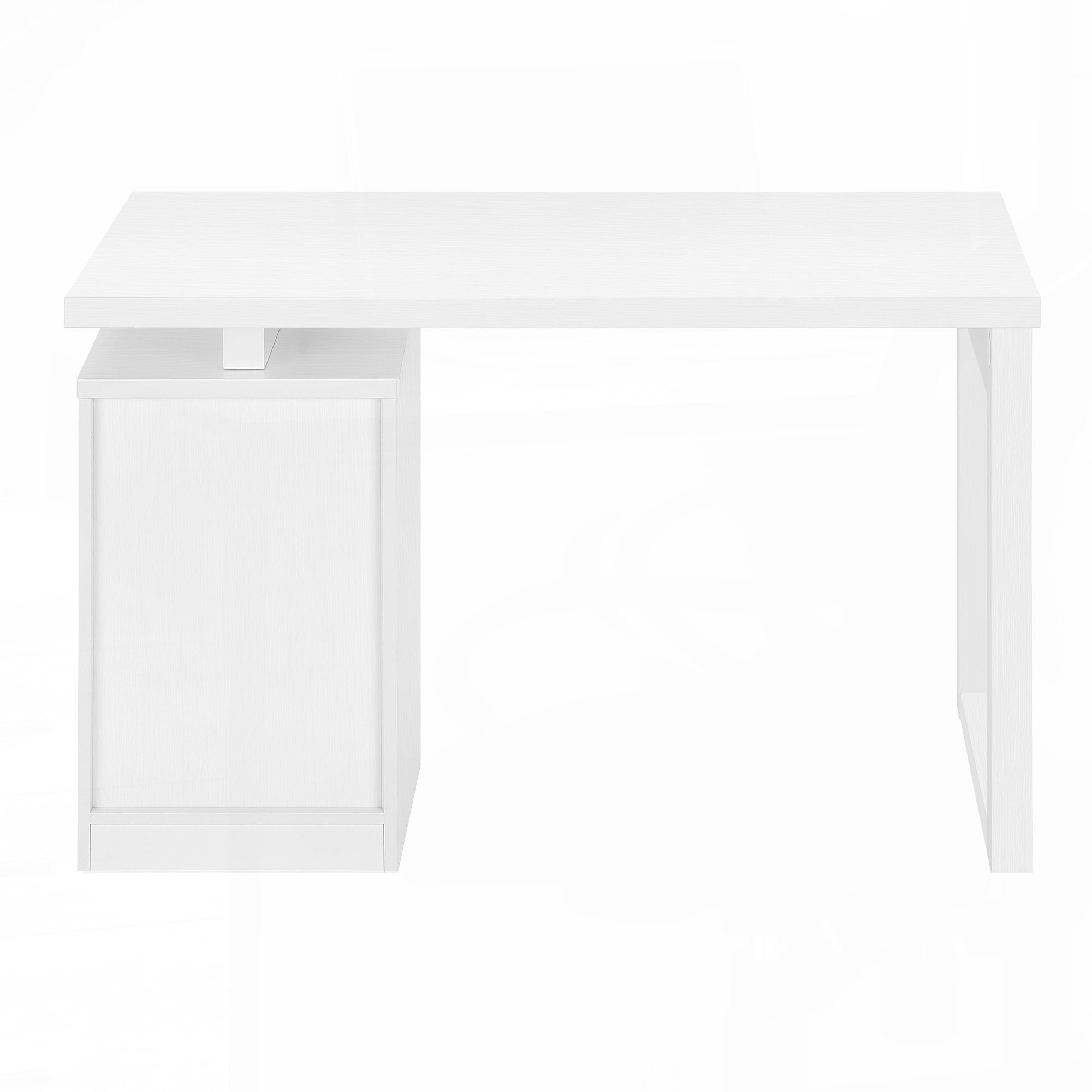 Latitude Run® Computer Desk, Home Office, Laptop, Left, Right Set-up ...