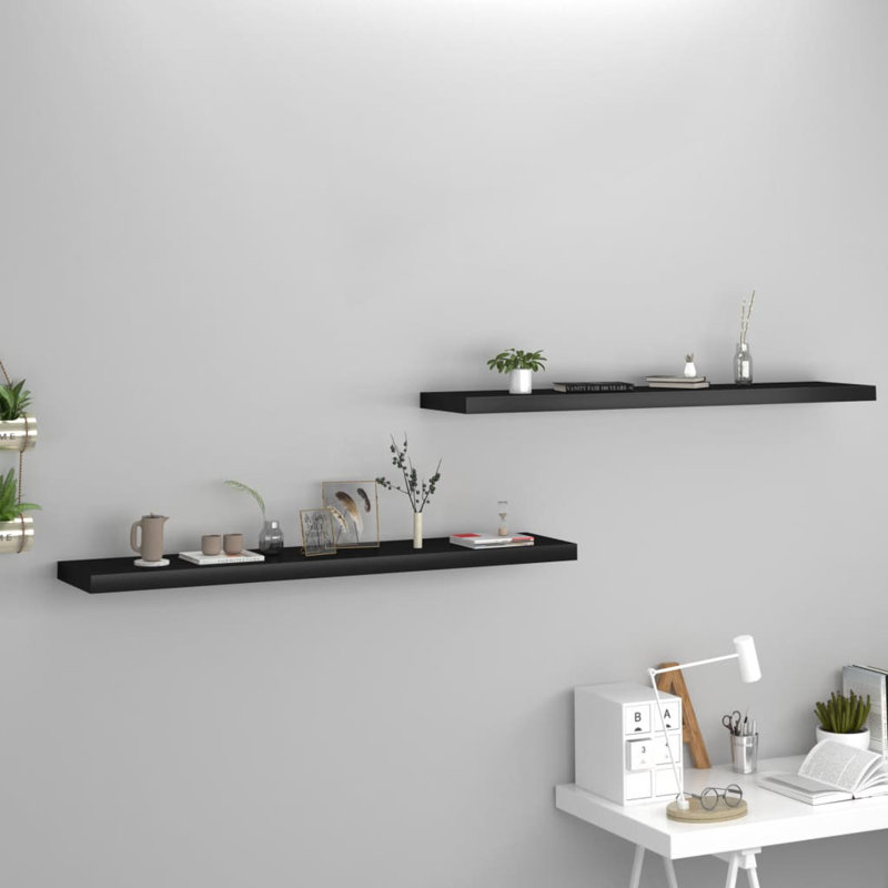 Latitude Run® Wall Shelf Floating Shelf Wall Mounted Display Shelf for ...