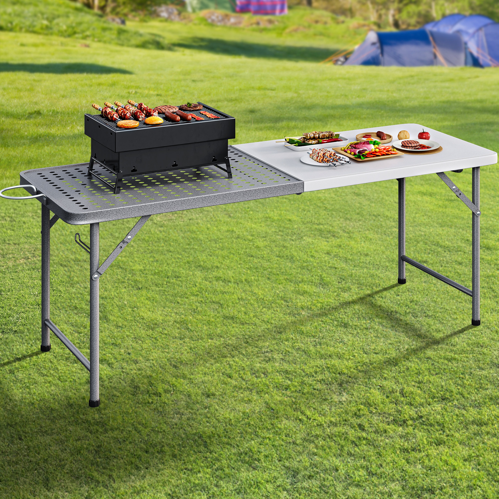 Arlmont & Co. Barbecue Rectangular Table - Wayfair Canada