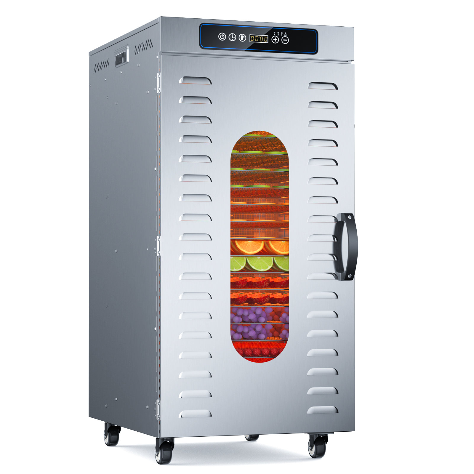 Domccy® Commercial Food Dehydrator -wifi Remote Control, 20 Trays,3 ...