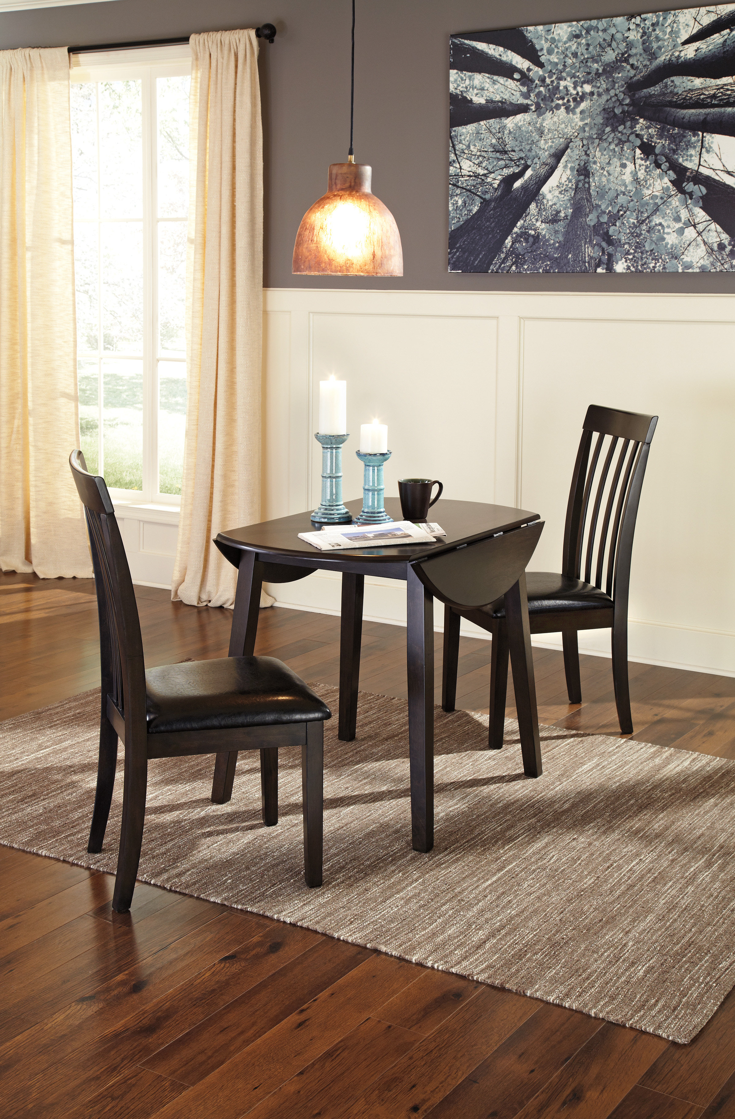 Wildon Home® Leanndra 3 Piece Drop Leaf Dining Set & Reviews | Wayfair
