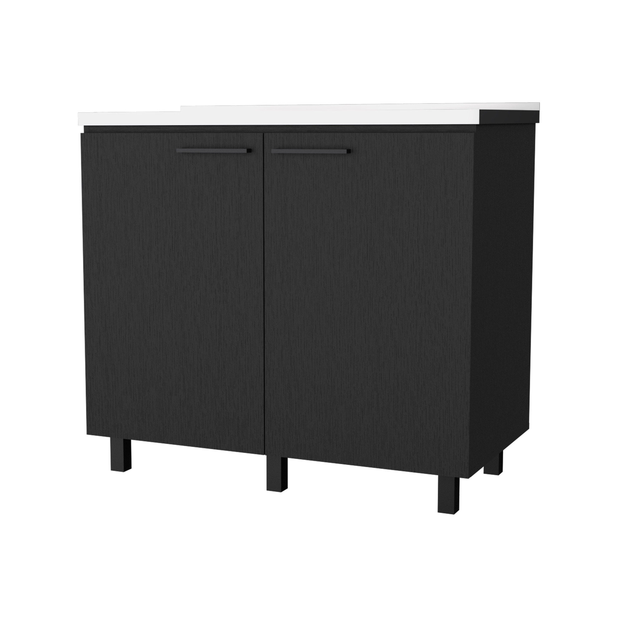 TUOXIN White 2 Utility Sink And Cabinet With Strong Materials ...