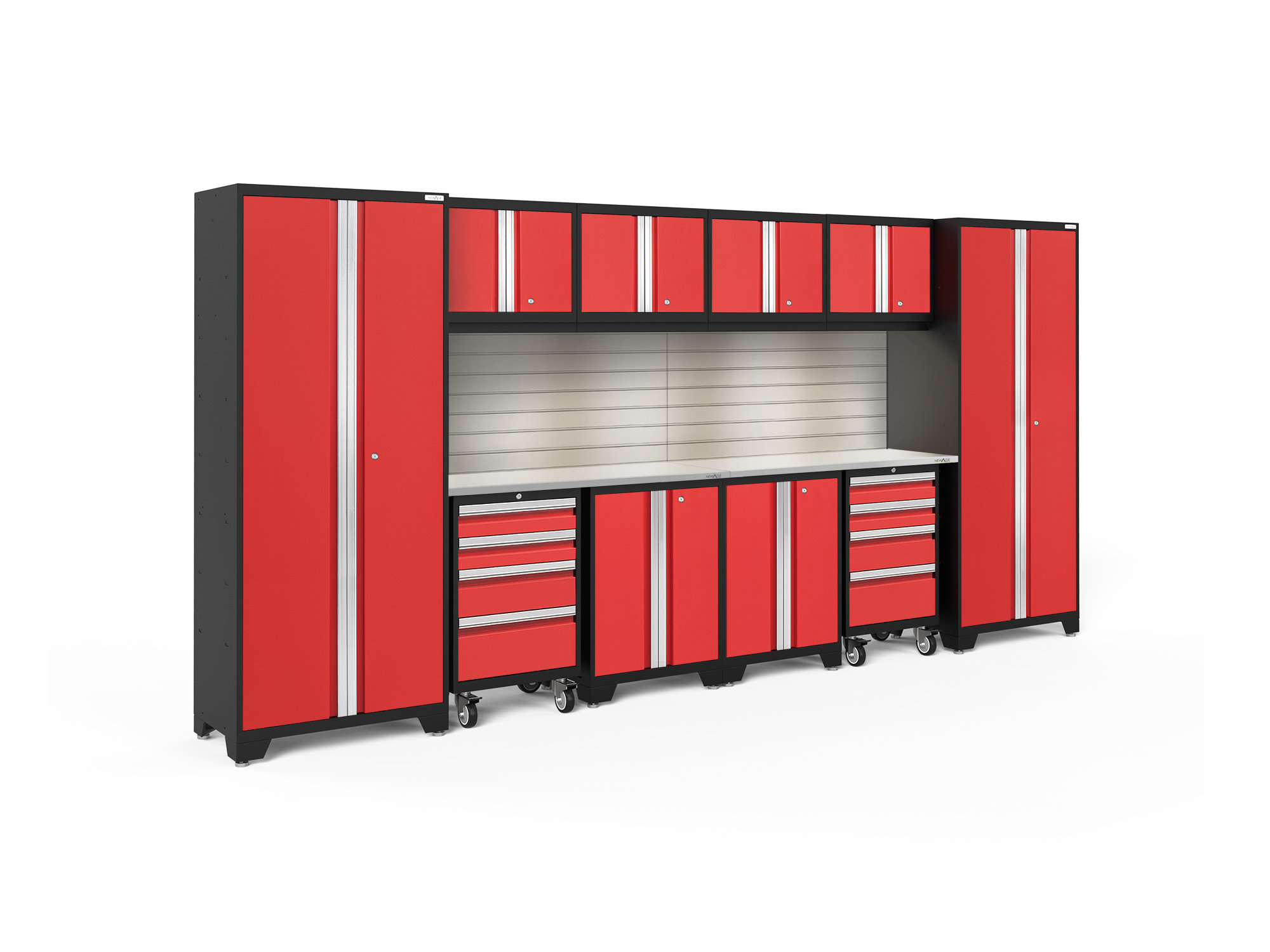 NewAge Products Bold Series 12 Piece Complete Storage System Set ...