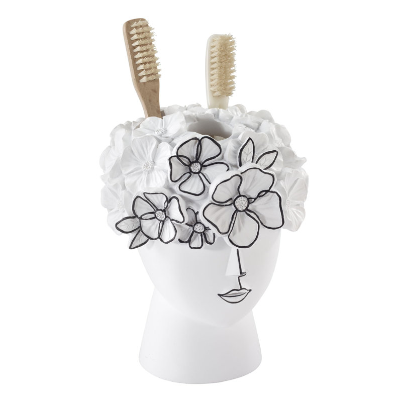 Avanti Linens Lined with Grace Toothbrush Holder | Wayfair