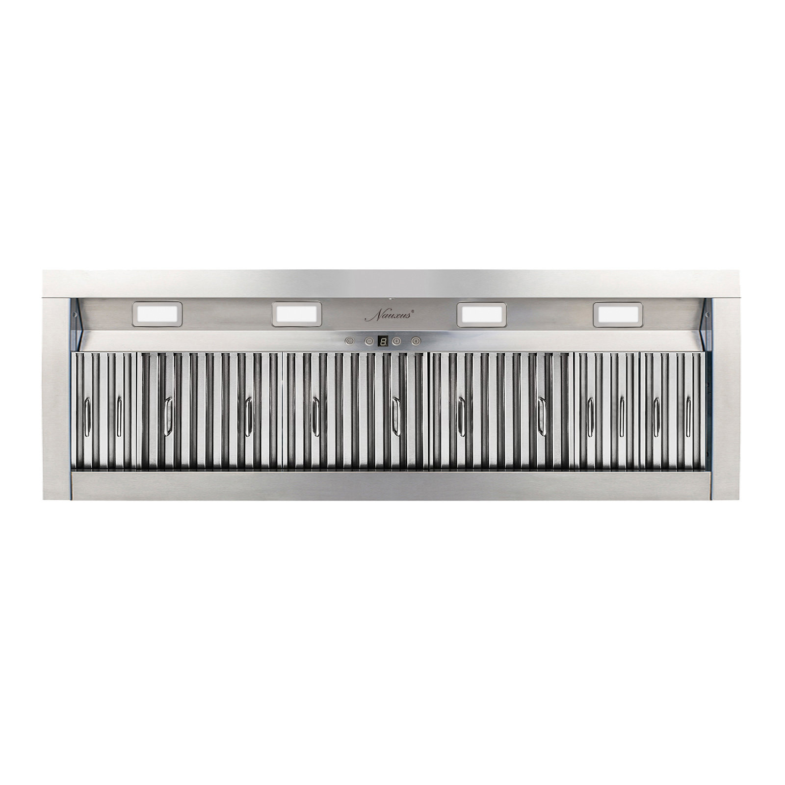 Akicon 60" 1200 Insert Range Hood Baffle Filter Light Kitchen Hood ...