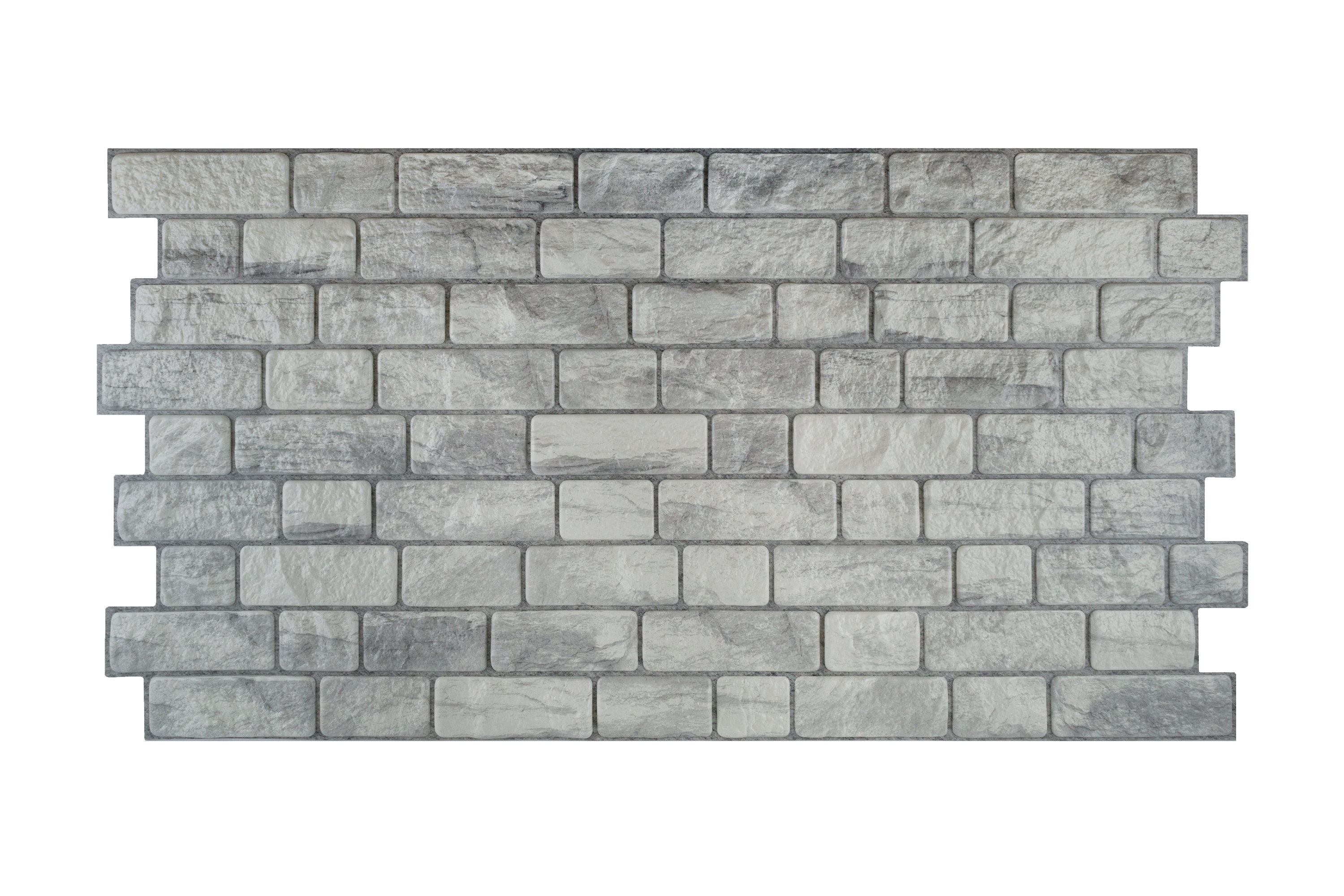 Dundee Deco Falkirk Retro 3D VI 38.2" x 19.7" Faux Bricks 3D Wall Panel ...