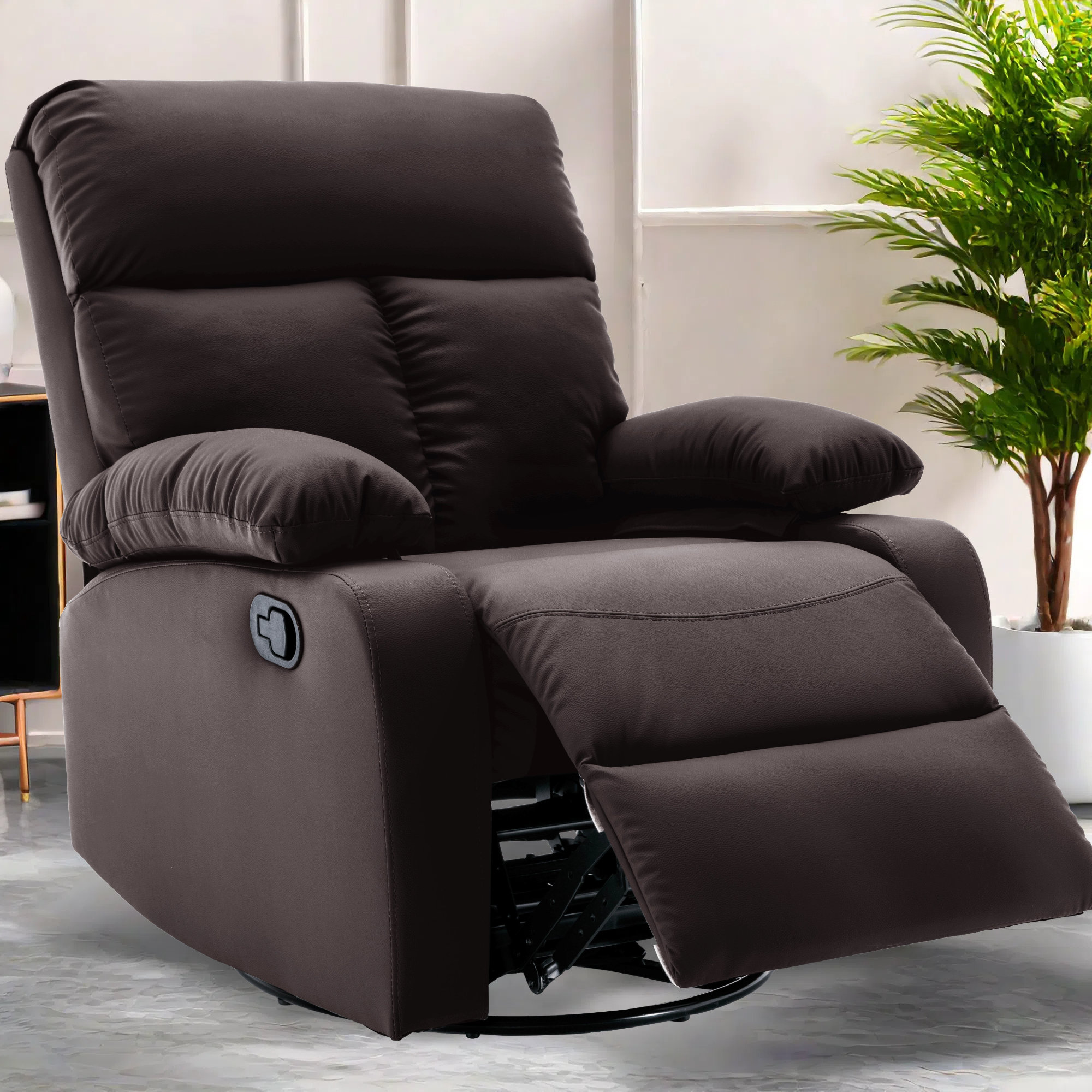 Latitude Run® Swivel Rocker Recliners For Small Spaces,rocking Recliner ...