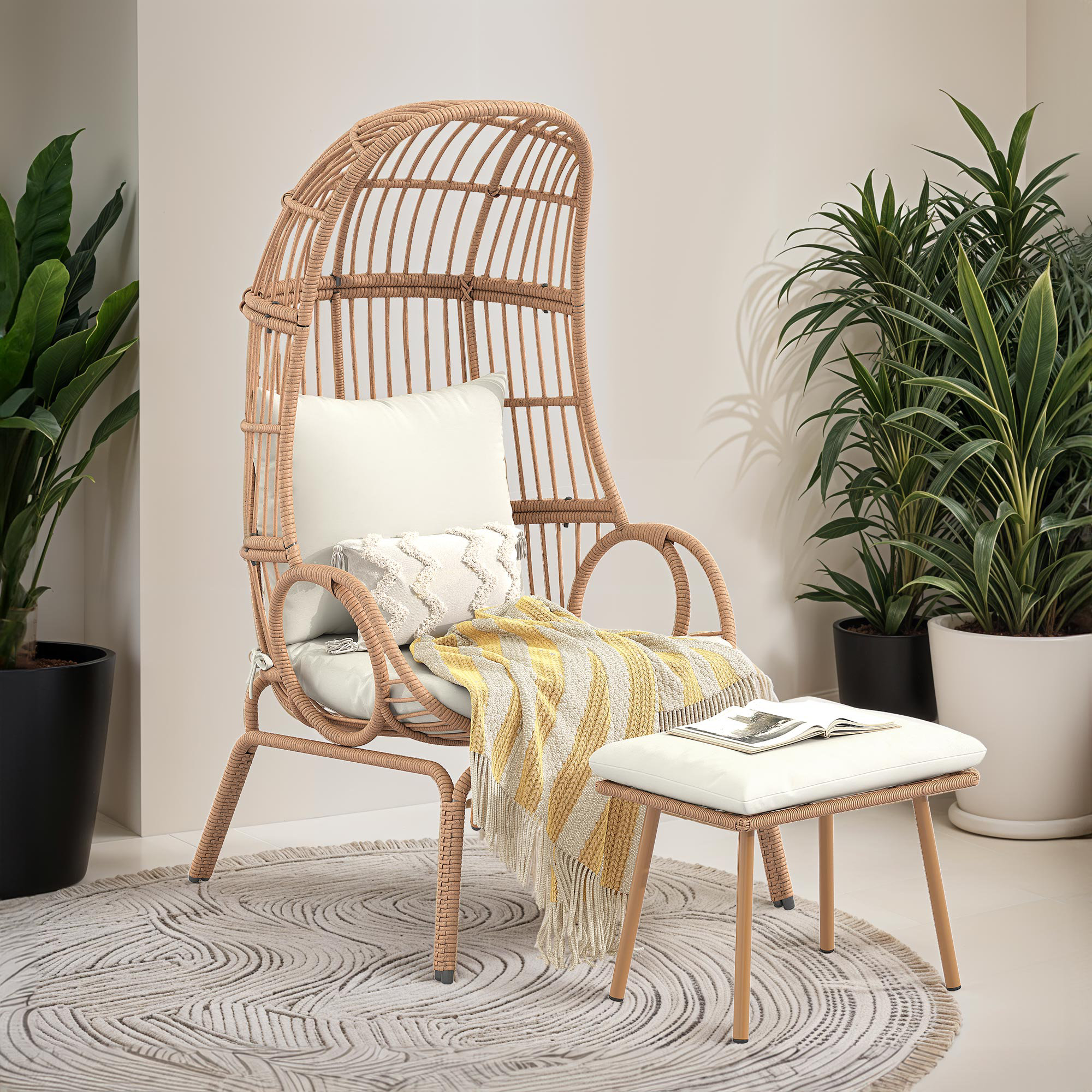 Bayou Breeze Caidy Outdoor Lounge Chair - Wayfair Canada