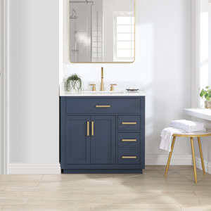 Blue Bathroom Vanities You'll Love | Wayfair