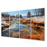 Design Art Geyser Geothermal Wonder Pastoral - Landscapes Metal Wall ...