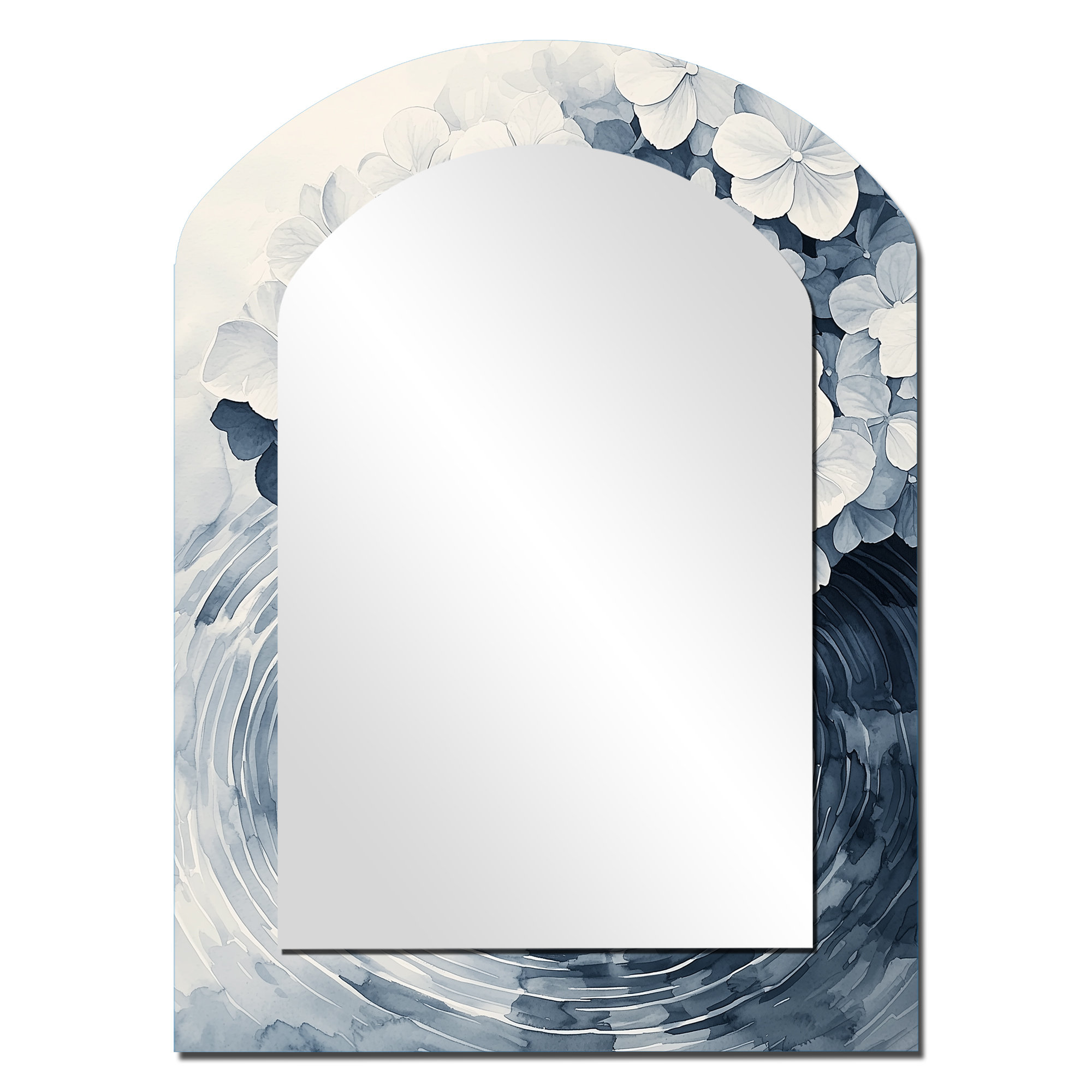 Red Barrel Studio® Hydrangea By The Pond Ripple Effect - Hydrangea ...