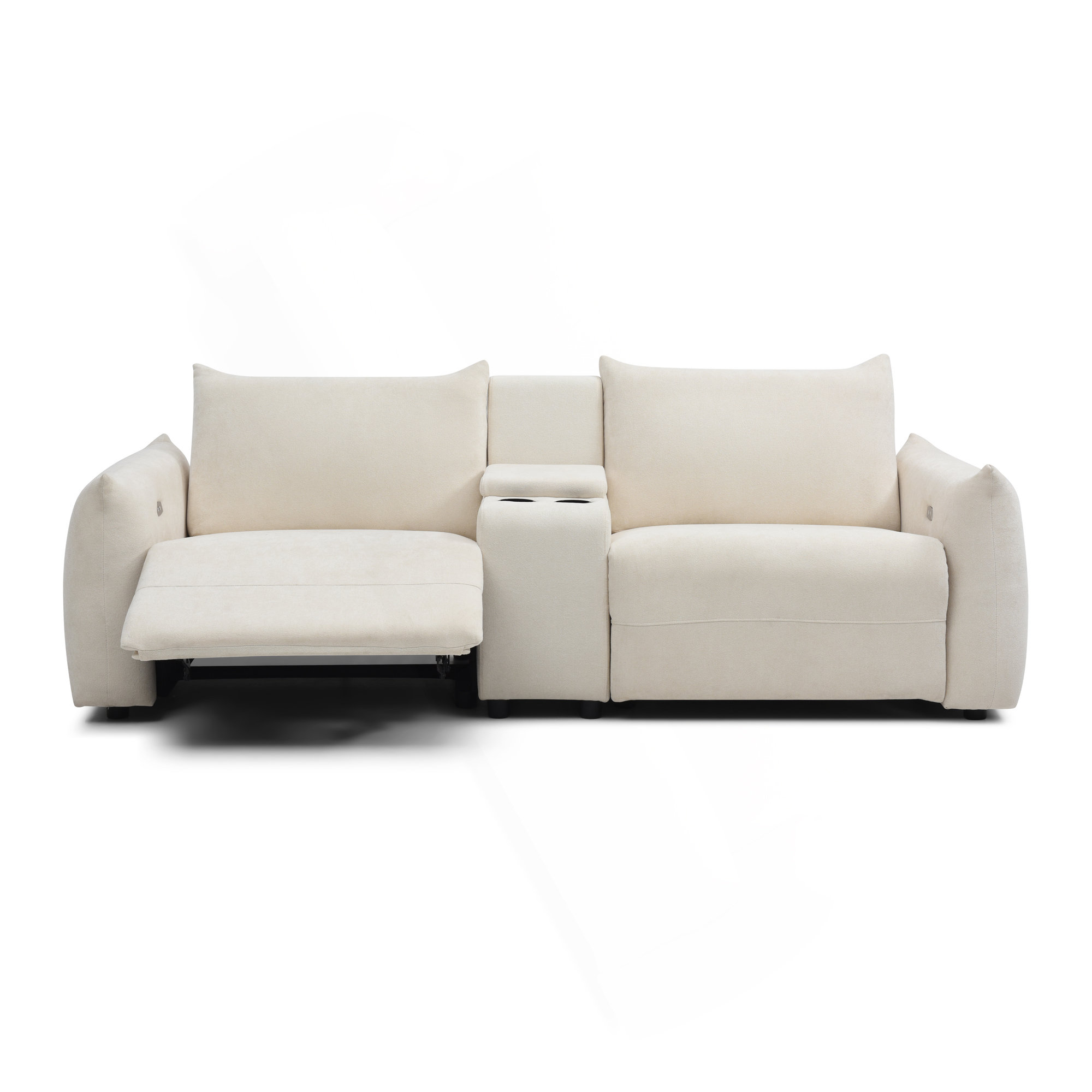 Latitude Run® Power Lift Sofa With 2 Cup Holders And Storage Box,USB ...